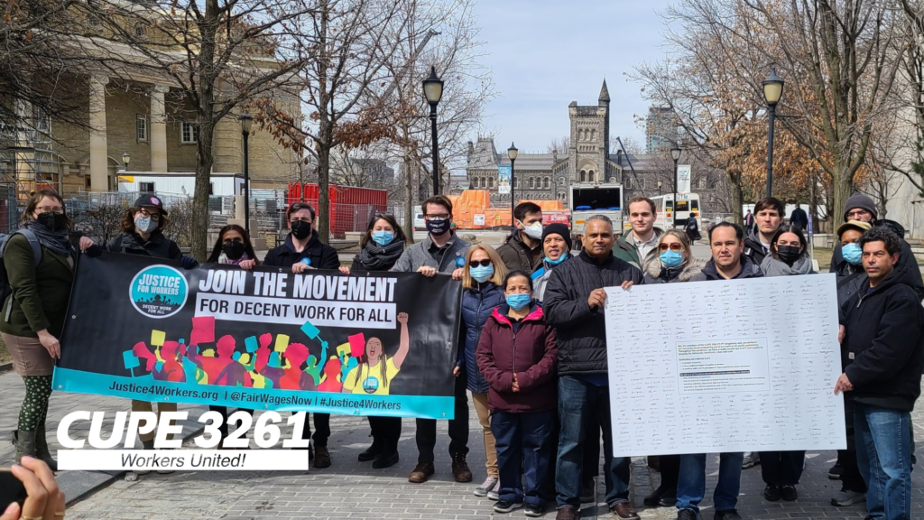 “It’s time to support good jobs and help avert strikes”: CUPE front ...