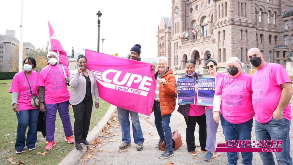CUPE Ontario congratulates, praises education workers and OSBCU on ...