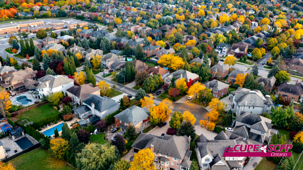 Lack of adequate homes putting children and workers at risk - CUPE Ontario