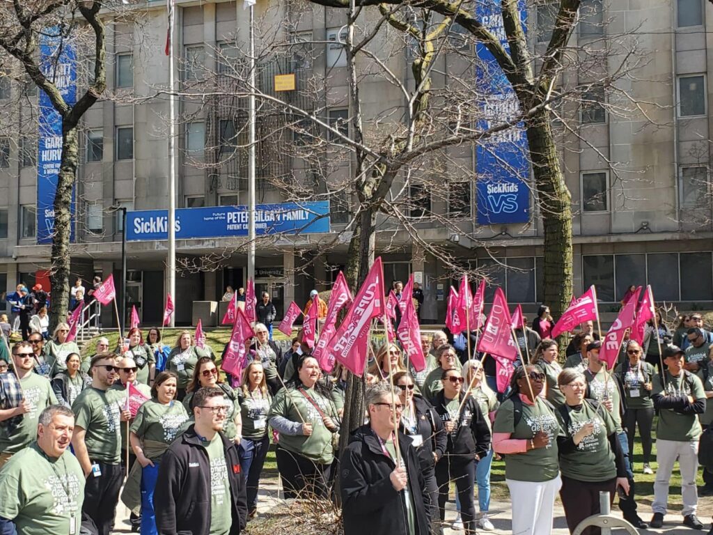 “We don’t want to retire in poverty:” hundreds of SickKids staff and ...